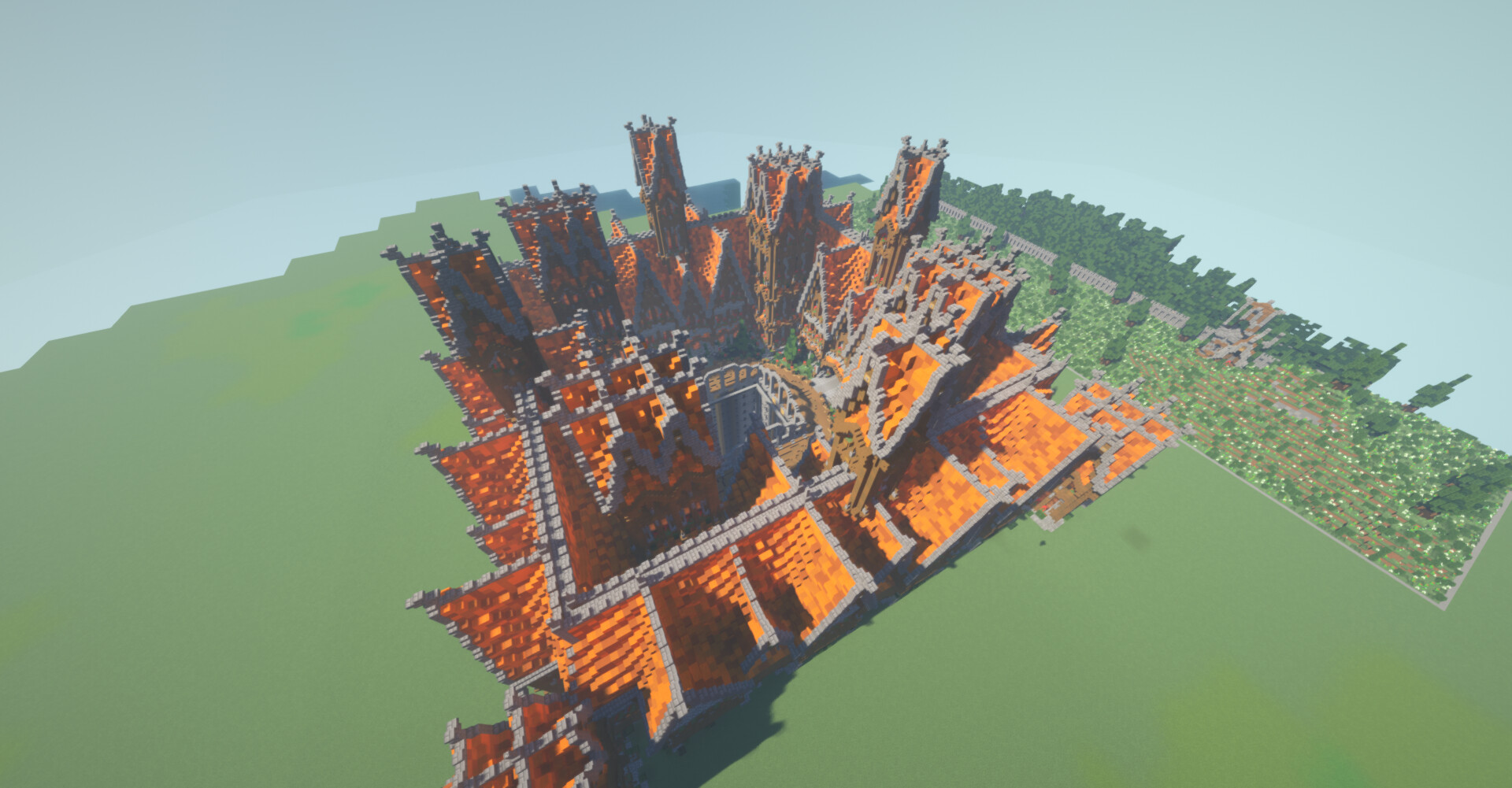 Medieval Fantasy Minigame arena Minecraft Map
