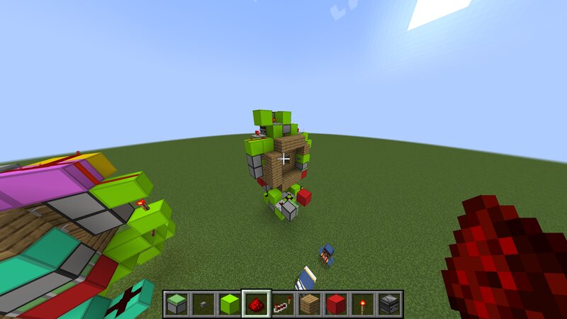 Redstone 3x3 door map Minecraft Map