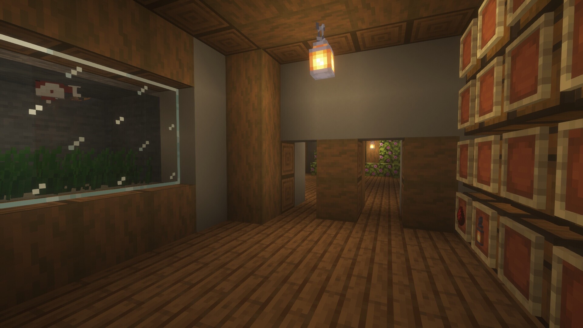 подземный дом || underground house Minecraft Map