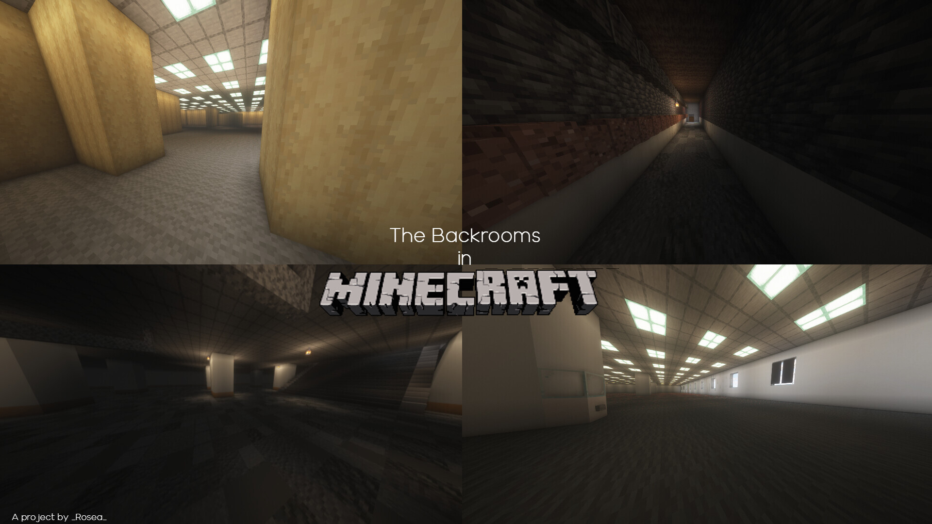 The Backrooms. Minecraft Map