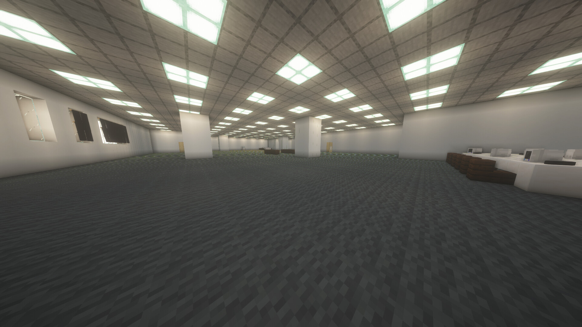 The Backrooms. Minecraft Map