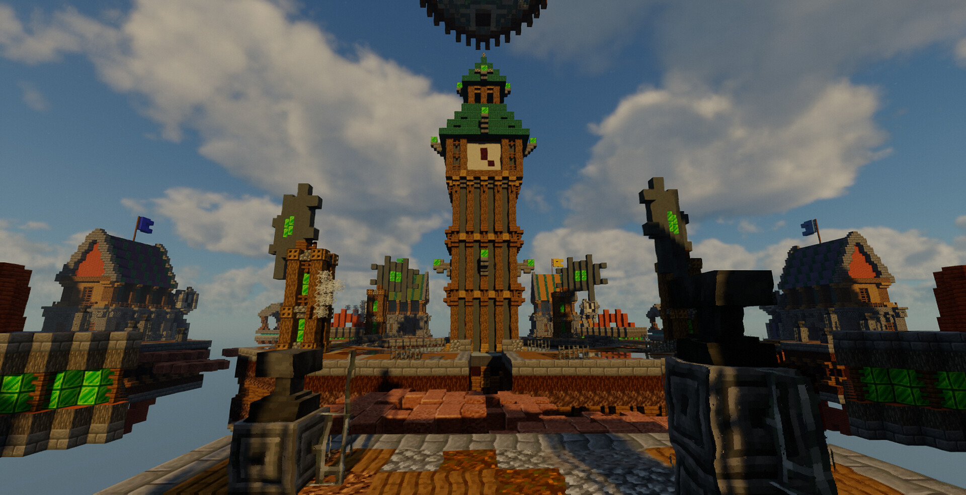 [Improved] The Century | A Minecraft 1v1/2v2 bedwars map. Minecraft Map