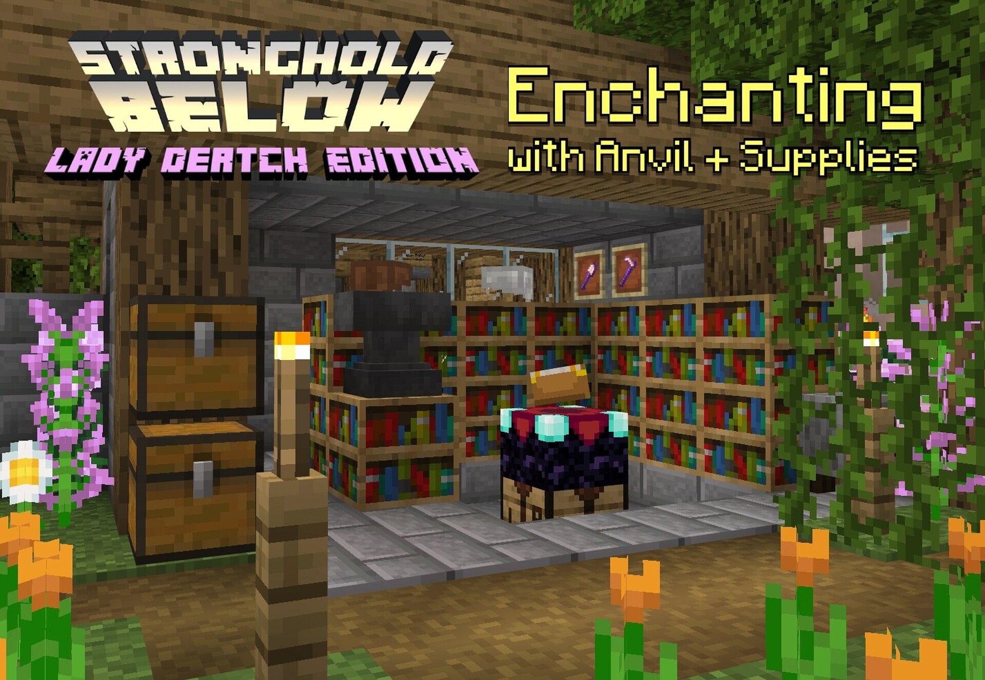 Stronghold Below: Lady Dertch Edition Minecraft Map