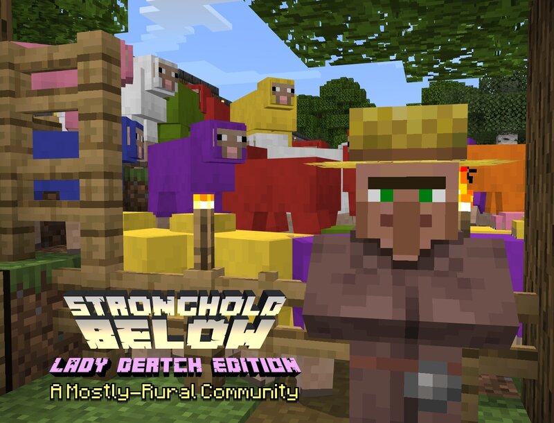 Stronghold Below: Lady Dertch Edition Minecraft Map
