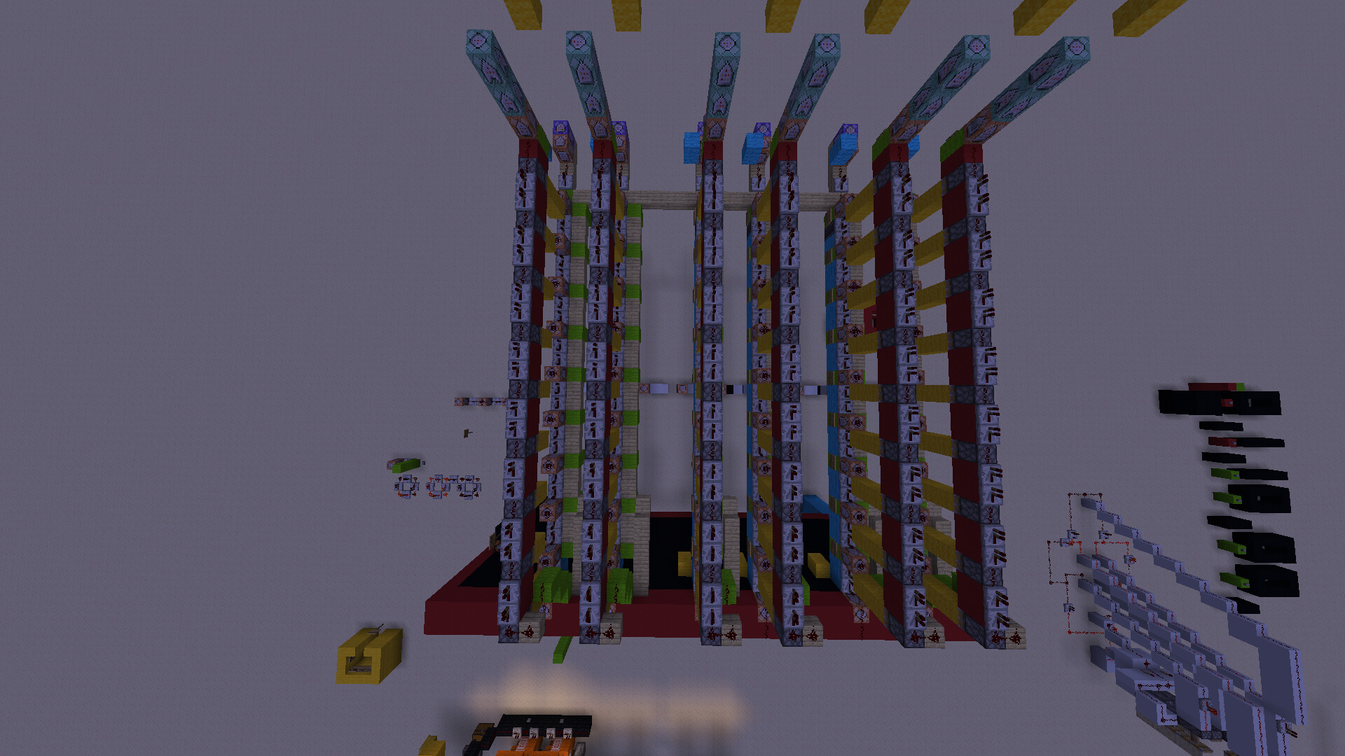 Date clock Minecraft Map