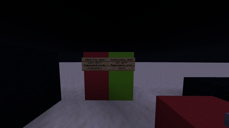 Date clock Minecraft Map