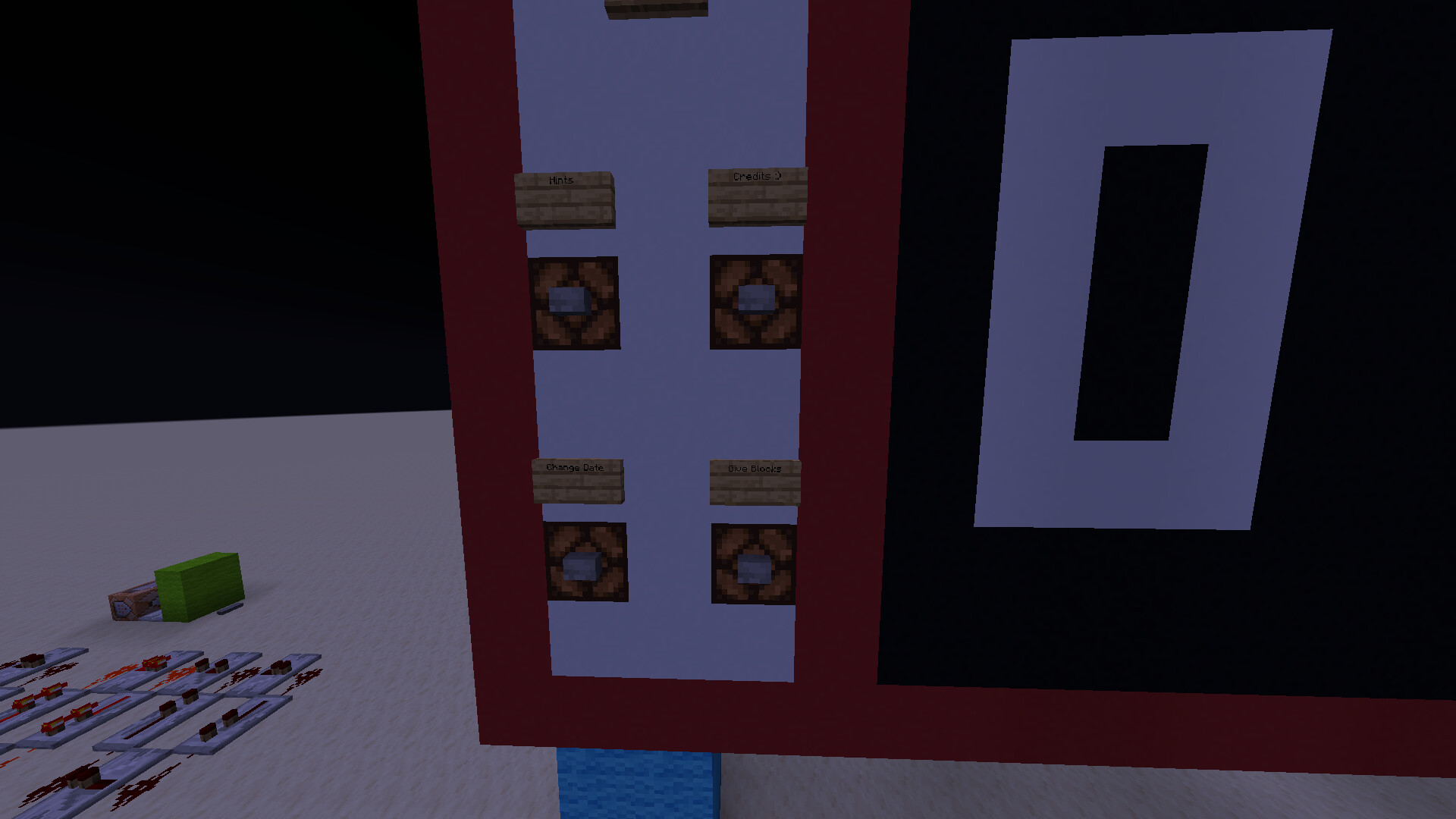 Date clock Minecraft Map