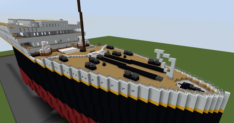 Model Titanic 1912. (No interior). Minecraft Map