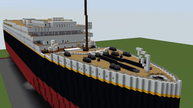 Model Titanic 1912. (No interior). Minecraft Map