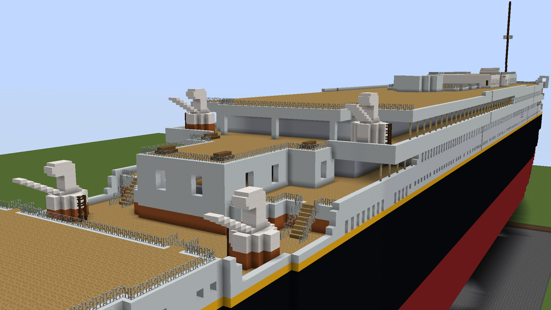 Model Titanic 1912. (No interior). Minecraft Map