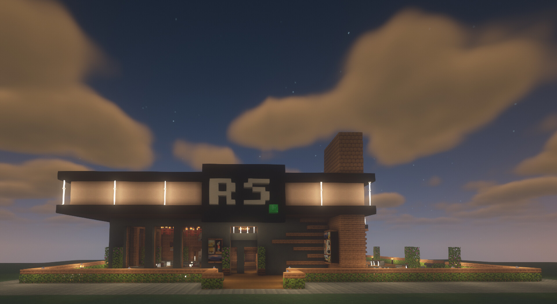 Cafe-restaurant minecraft Minecraft Map