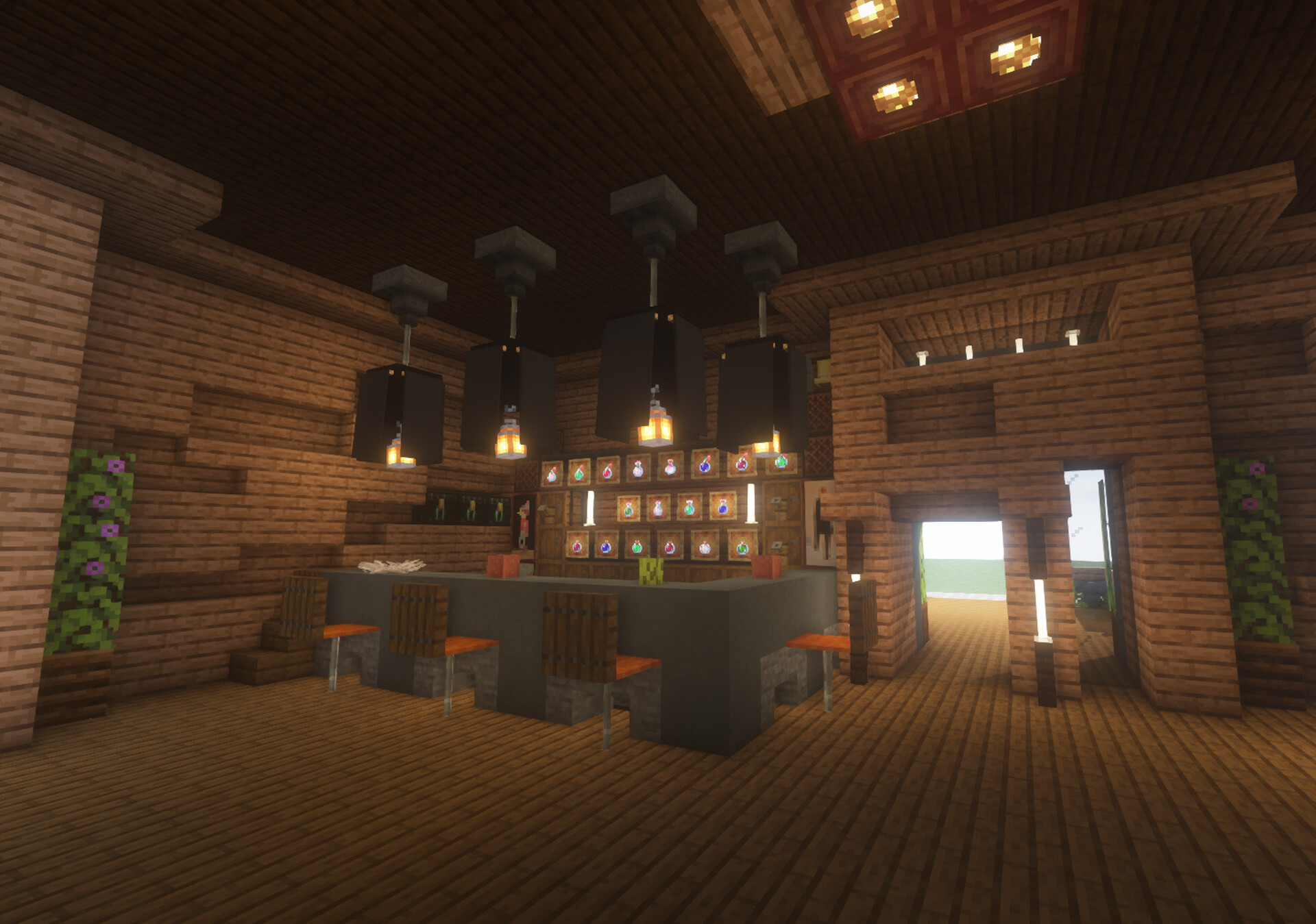 Cafe-restaurant minecraft Minecraft Map