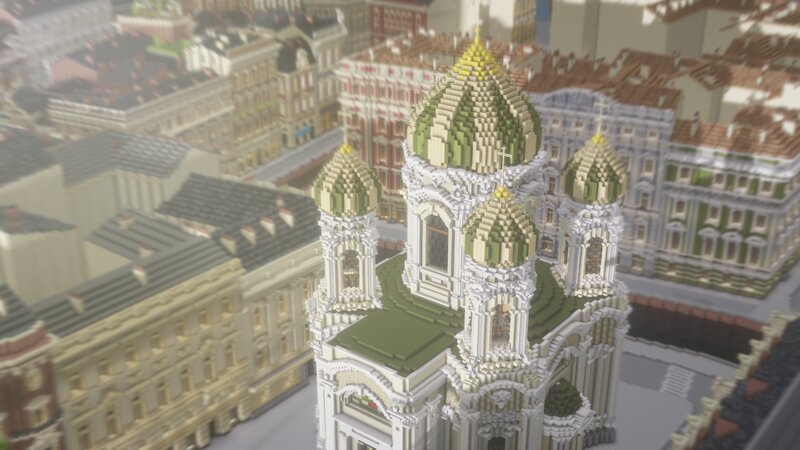 Church in Russian style / Beyrouth Minecraft Map