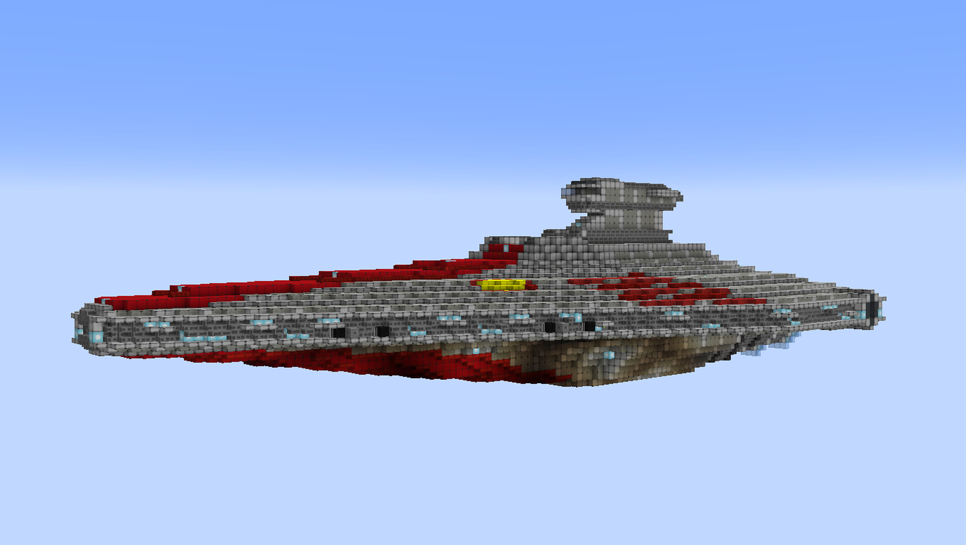 Star Wars | Acclamator-Class Assault Ship | 1:6.3 Scale Minecraft Map