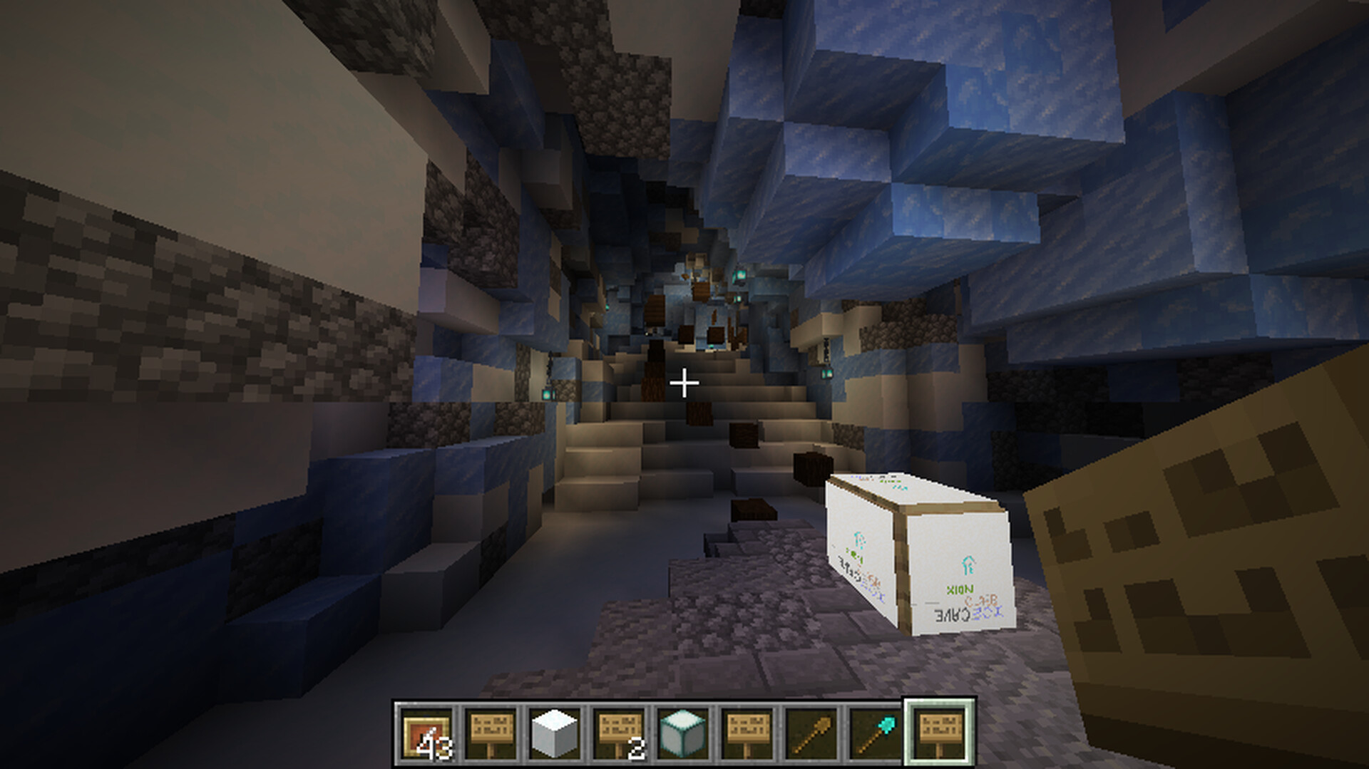 Ice Parkour Challenge Map! Minecraft Map