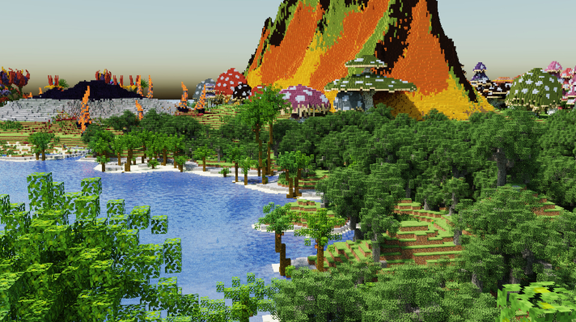 Island of Peace (1k x 1k Map) Minecraft Map