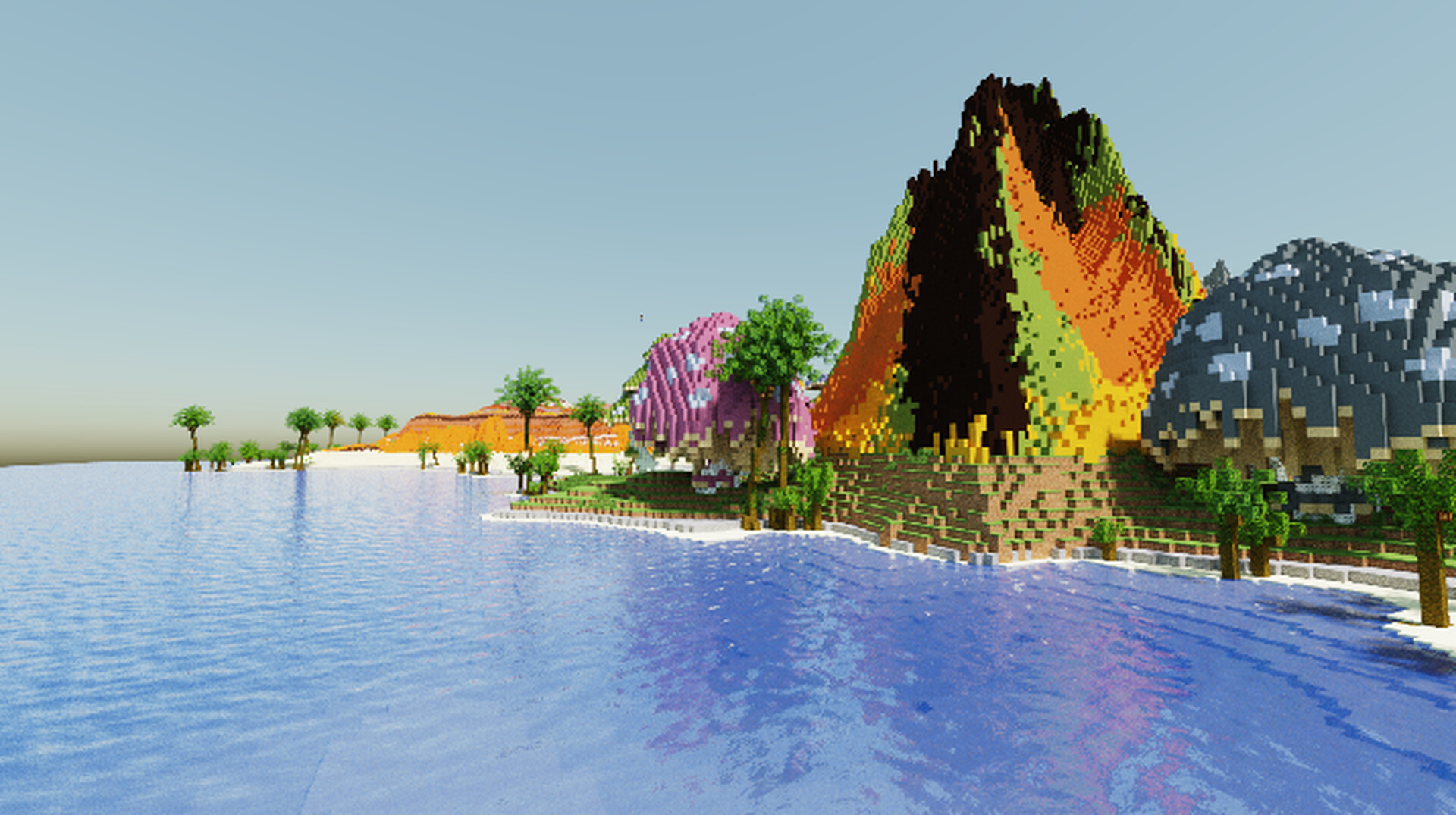 Island of Peace (1k x 1k Map) Minecraft Map