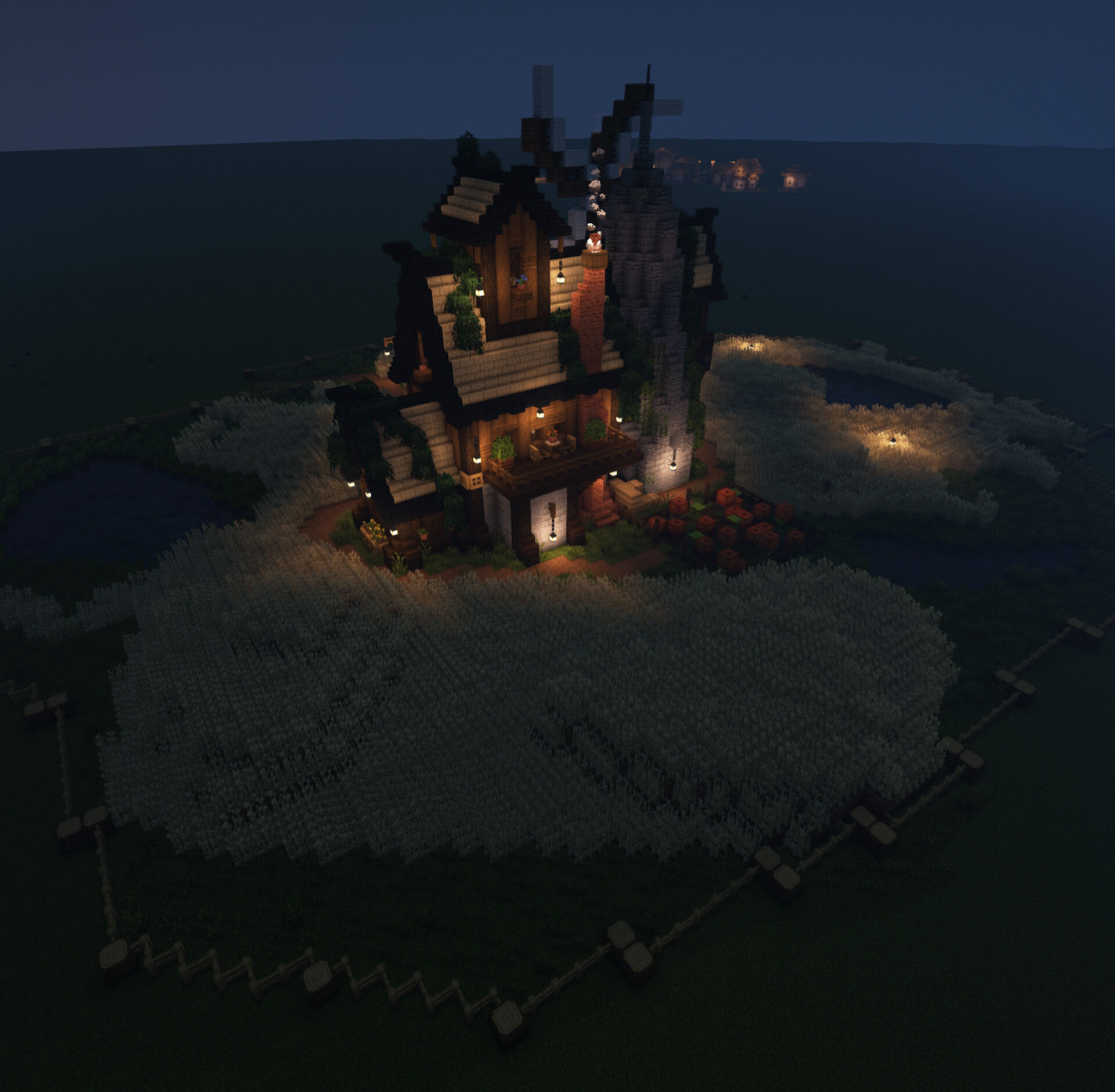 Medieval Windmill [Schematic] Minecraft Map