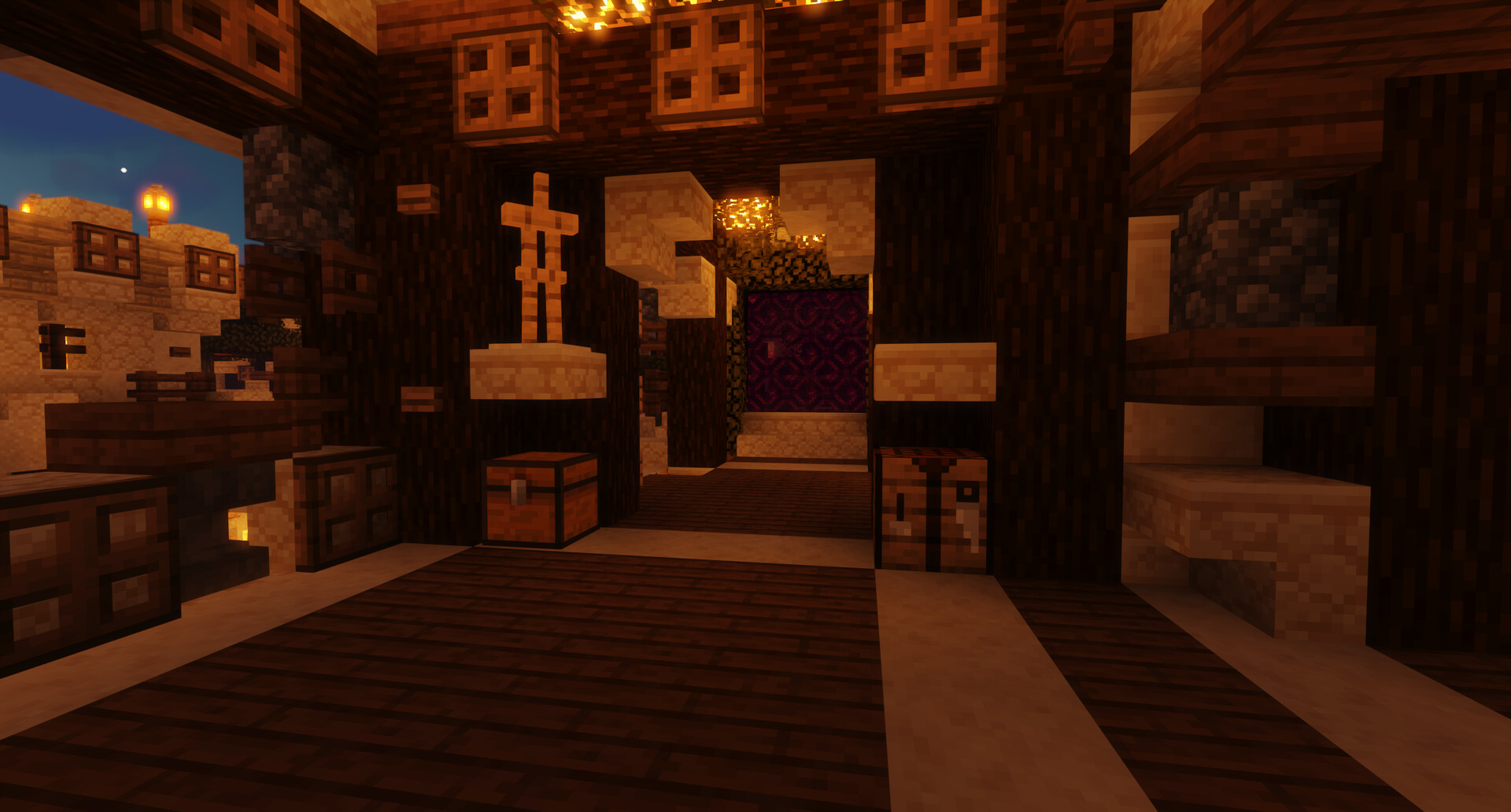 Sandstone | Covered Market | Incredible Details Minecraft Map
