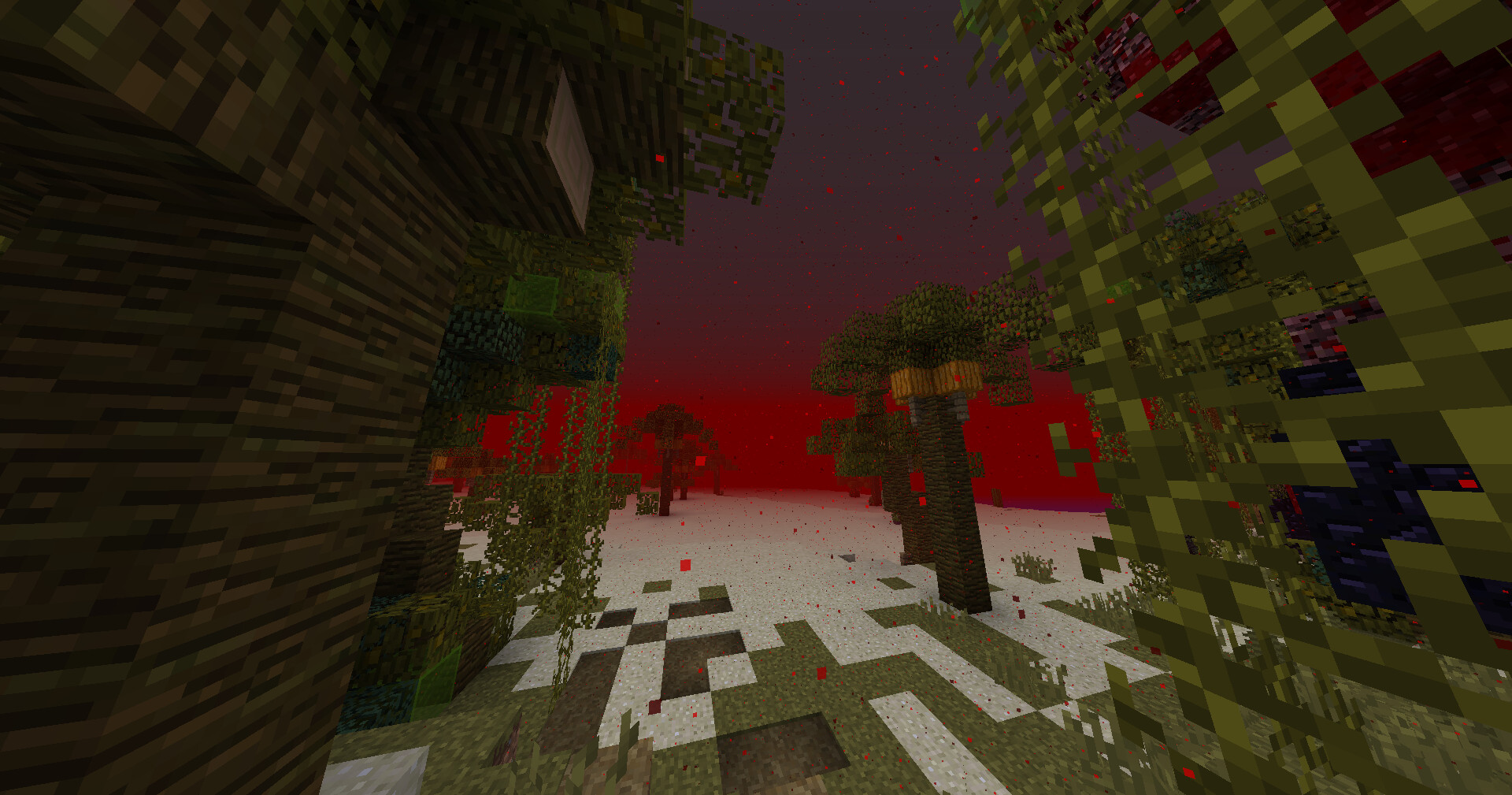 Escape from the Crimson Jungle Minecraft Map