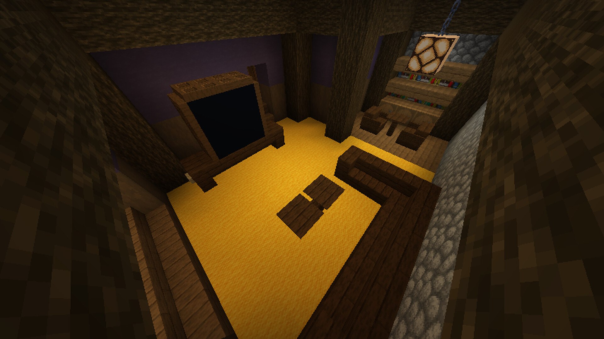 Large A-frame log cabin (based on the Mystery Shack) Minecraft Map