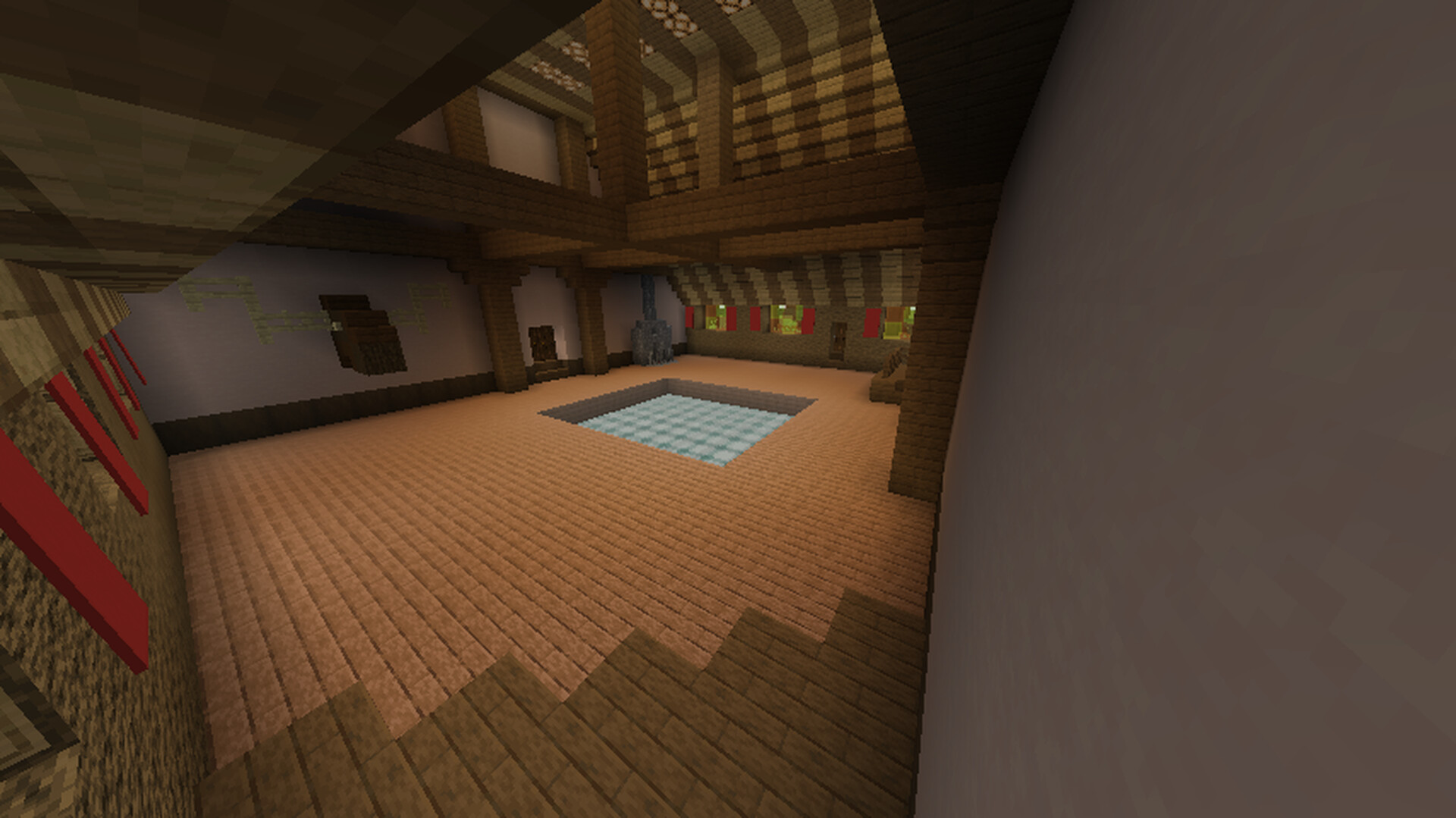 Large A-frame log cabin (based on the Mystery Shack) Minecraft Map