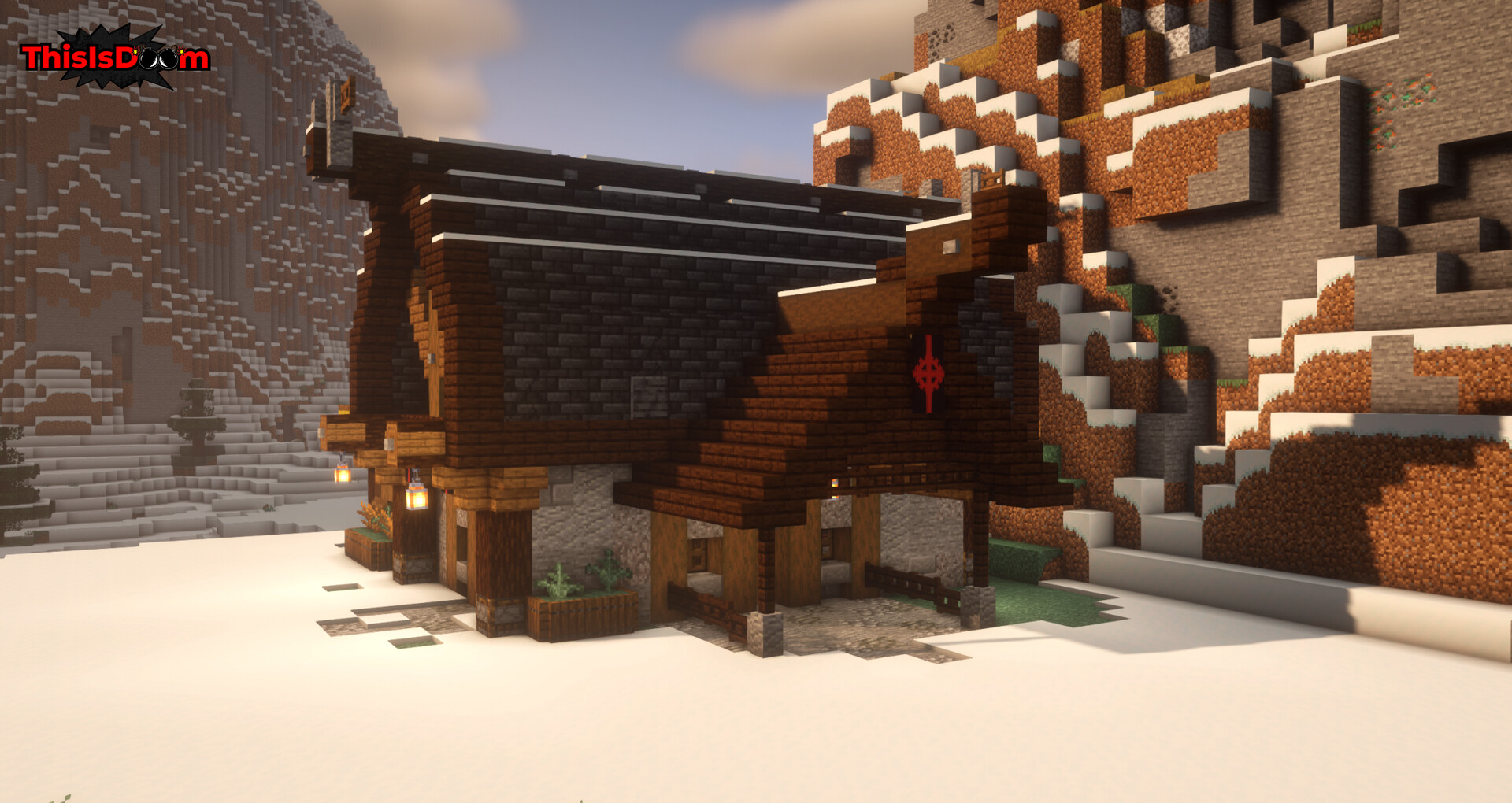 Viking House (Build and Litematic) Minecraft Map