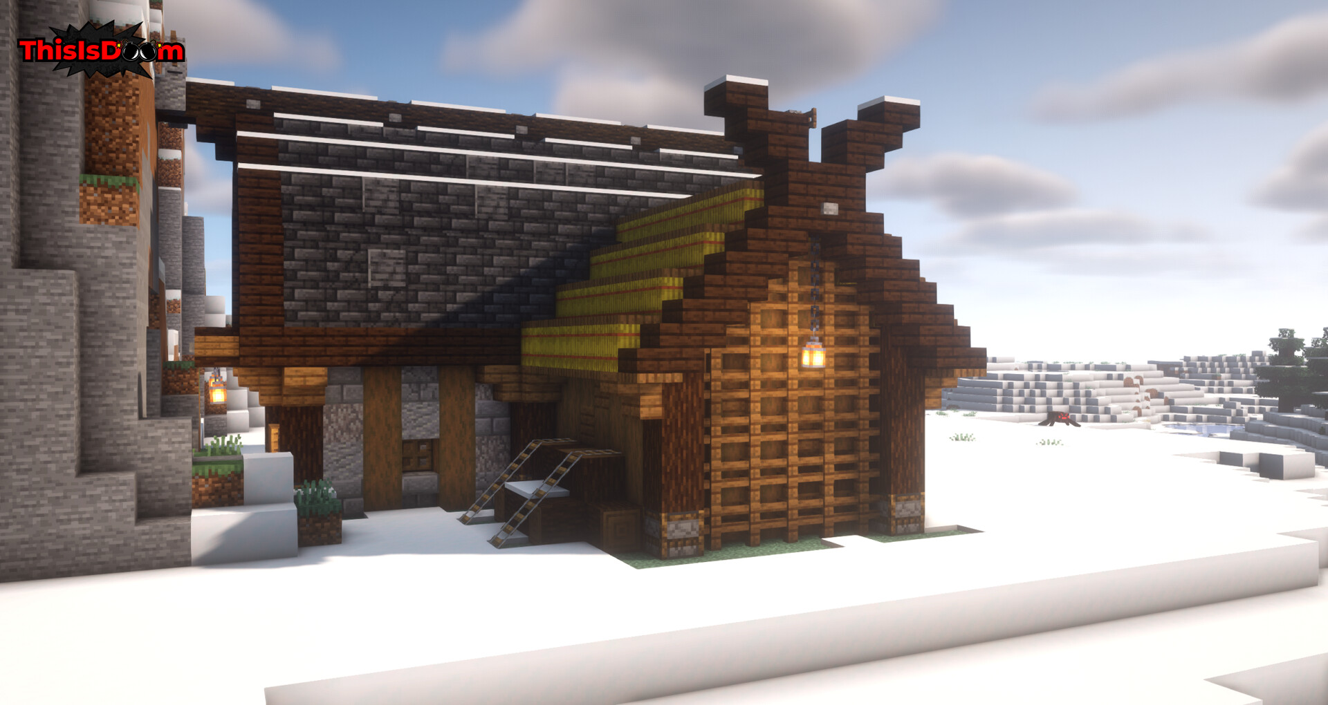 Viking House (Build and Litematic) Minecraft Map