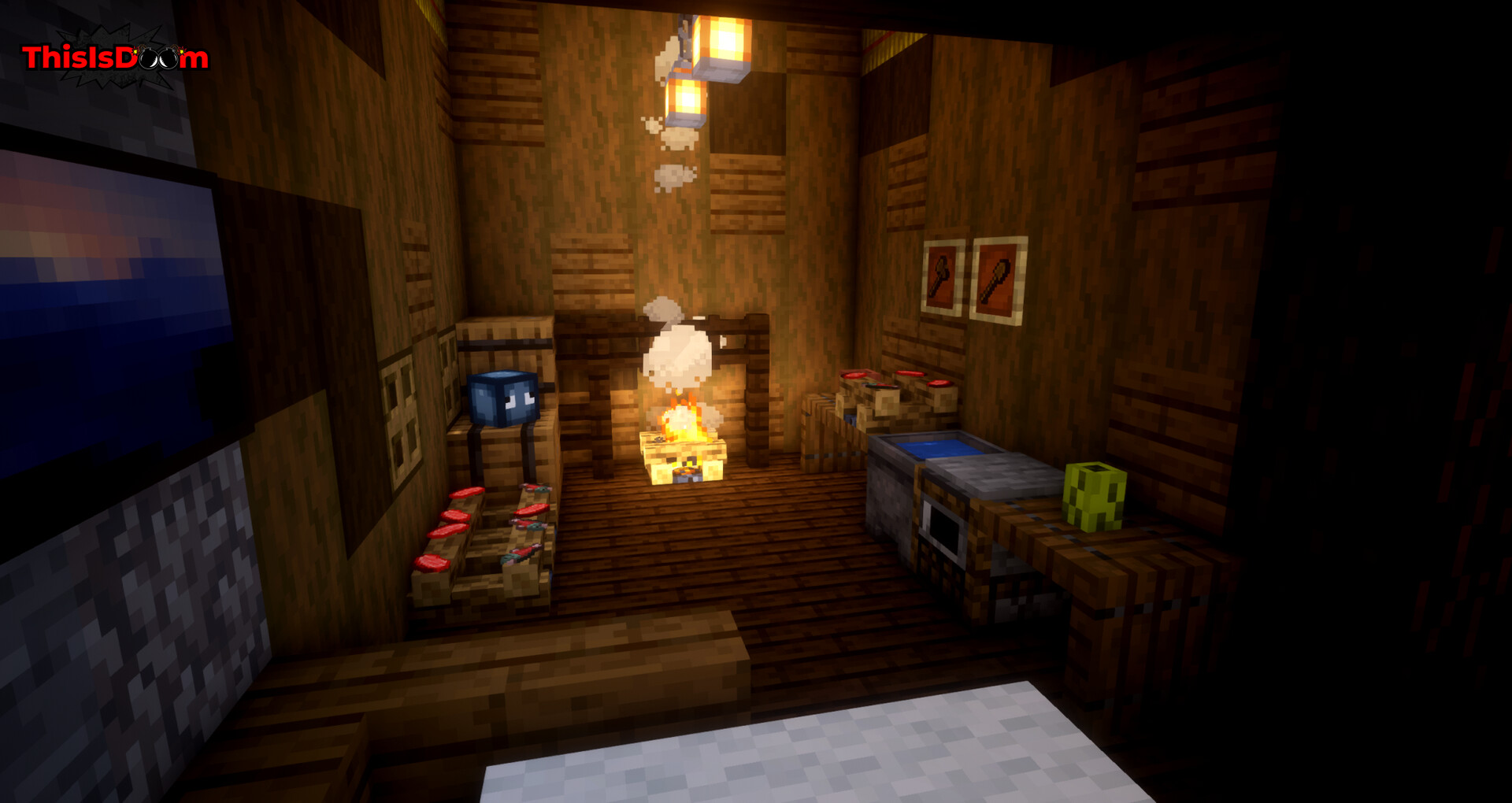 Viking House (Build and Litematic) Minecraft Map