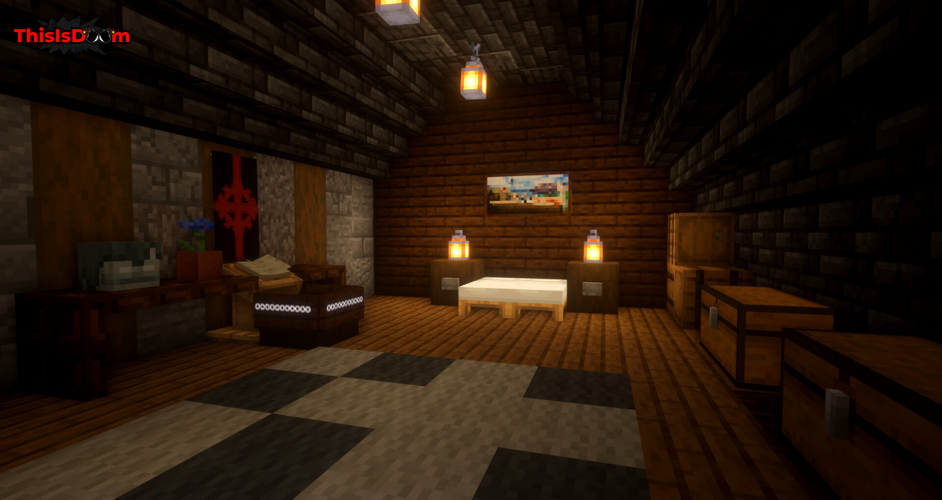 Viking House (Build and Litematic) Minecraft Map