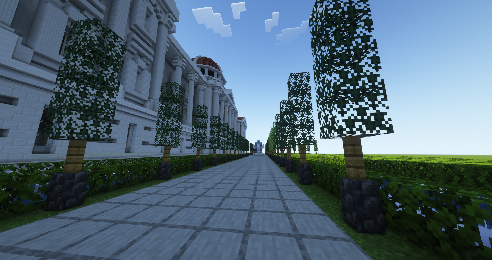 Small Neoclassical Capitol Building/Palace Minecraft Map