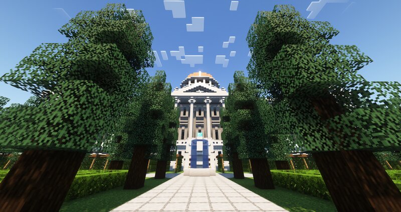 Small Neoclassical Capitol Building/Palace Minecraft Map