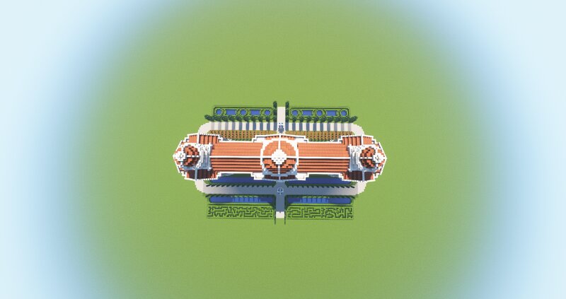 Small Neoclassical Capitol Building/Palace Minecraft Map