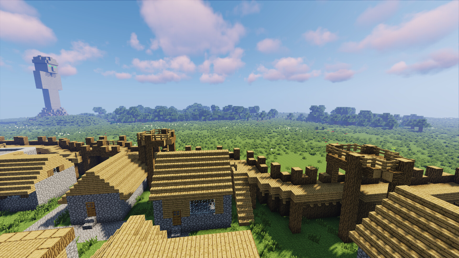 Villager VS Illager Castle (updated) Minecraft Map