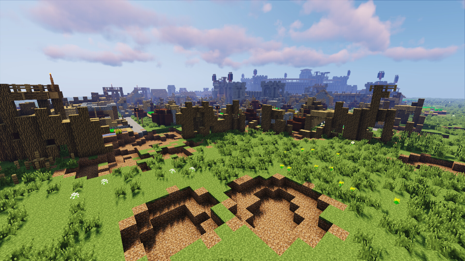 Villager VS Illager Castle (updated) Minecraft Map