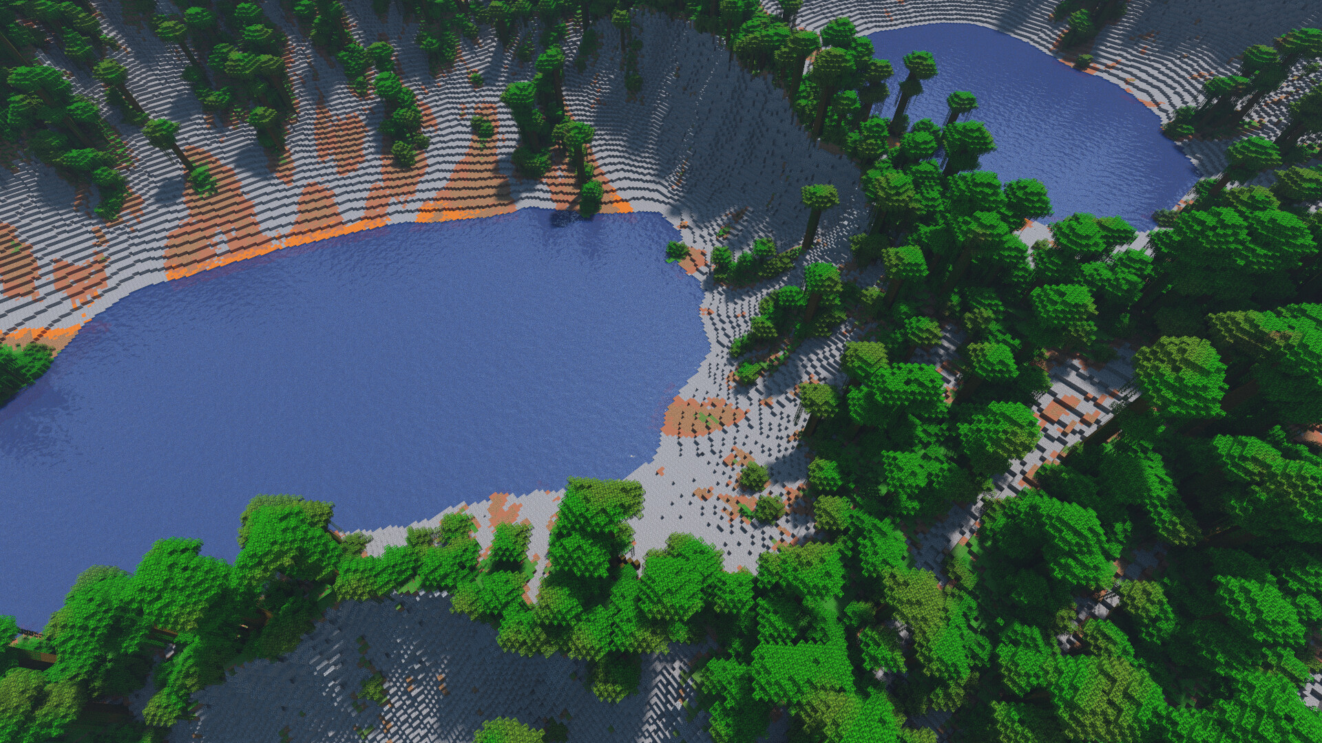 Terraformed Mars ~ 2000x2000 Minecraft Map