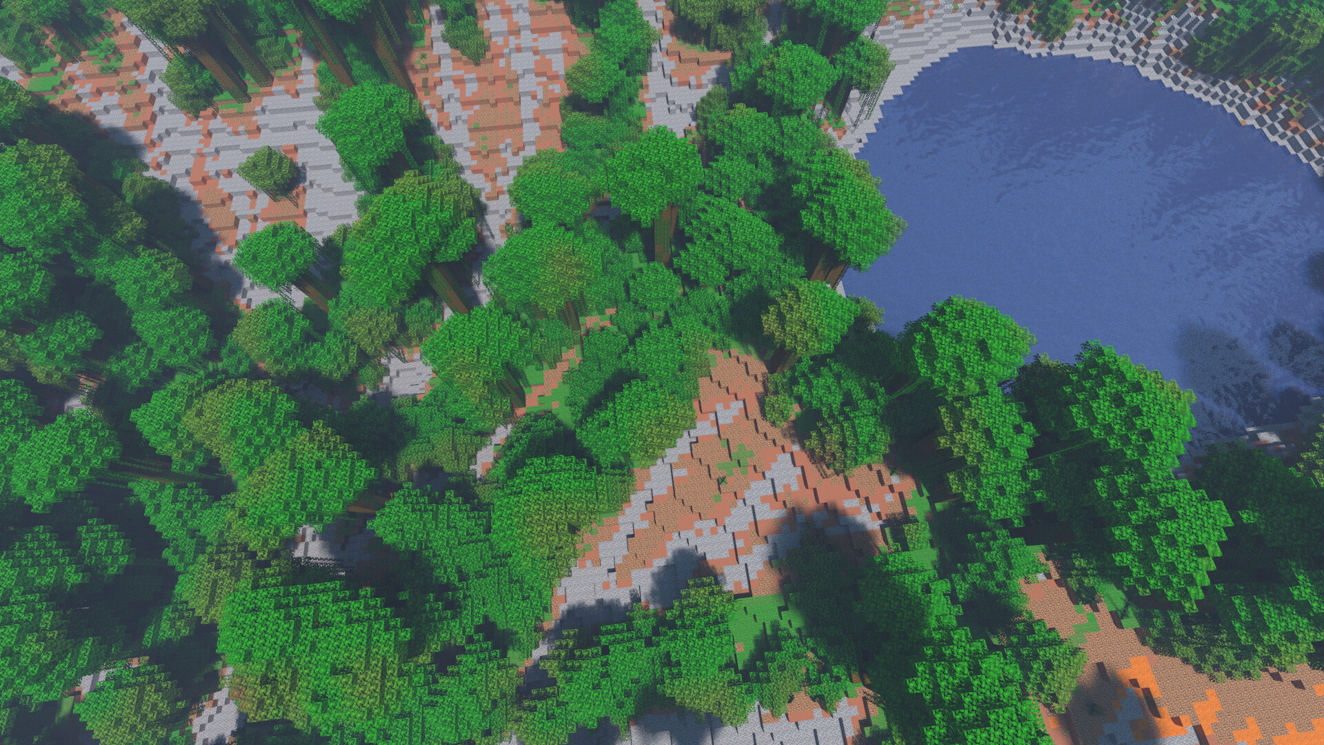 Terraformed Mars ~ 2000x2000 Minecraft Map