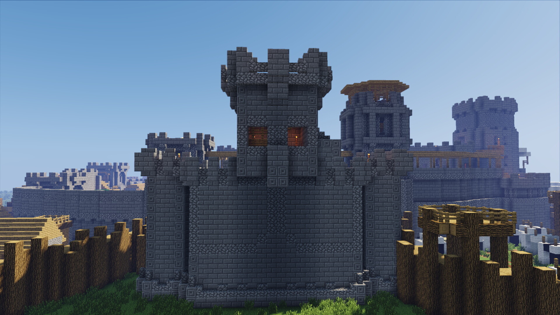 Villager VS Illager Castle (updated) Minecraft Map
