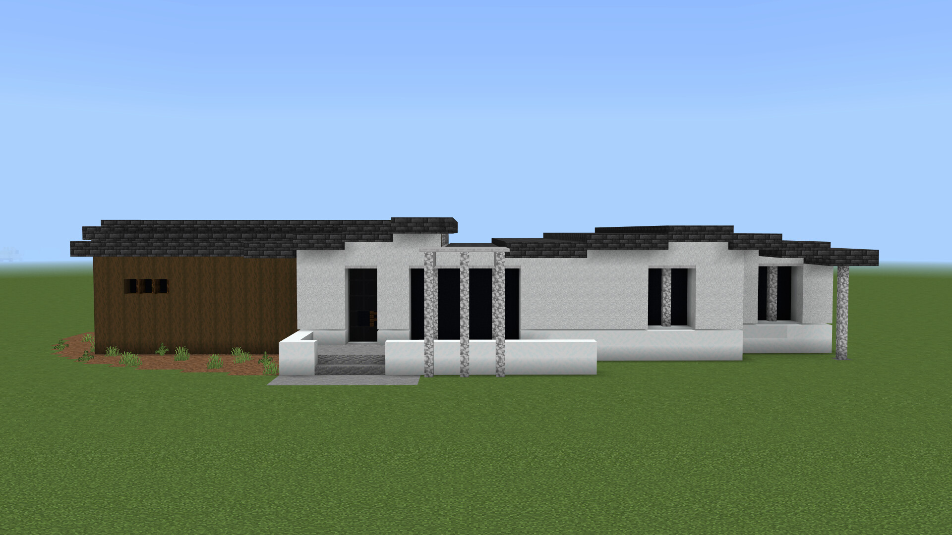 Mid-Century Modern House Minecraft Map