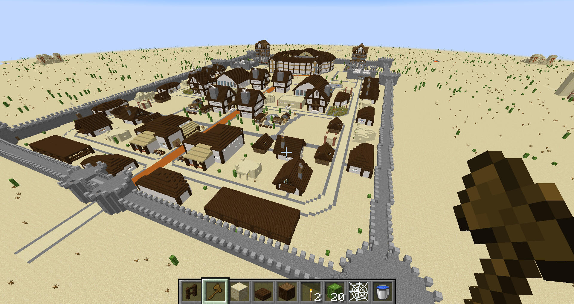 Shakespeare City Minecraft Map