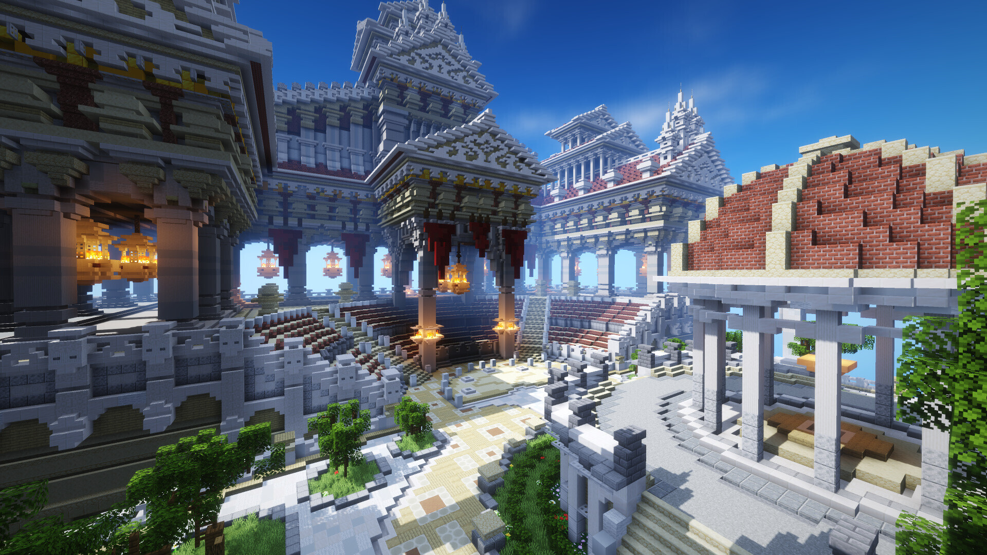 Greek Lobby Minecraft Map