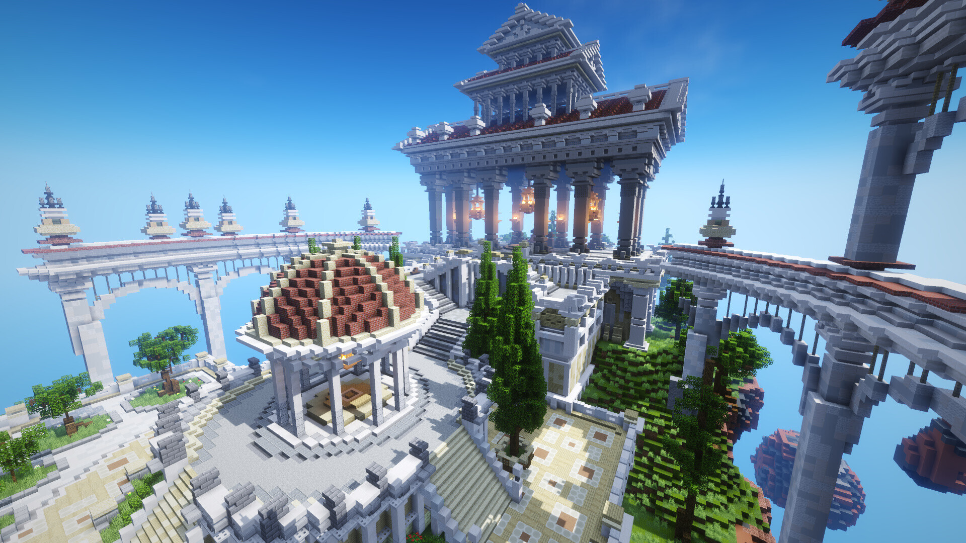 Greek Lobby Minecraft Map