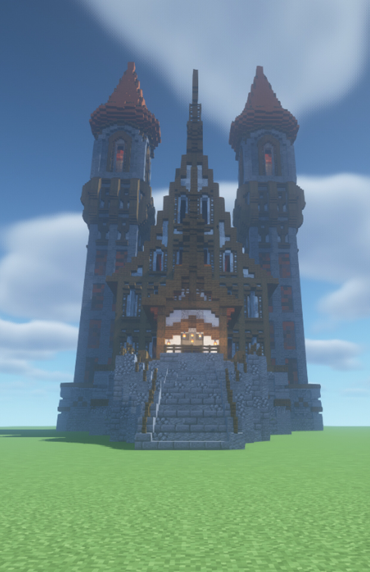 Small Castle. Minecraft Map