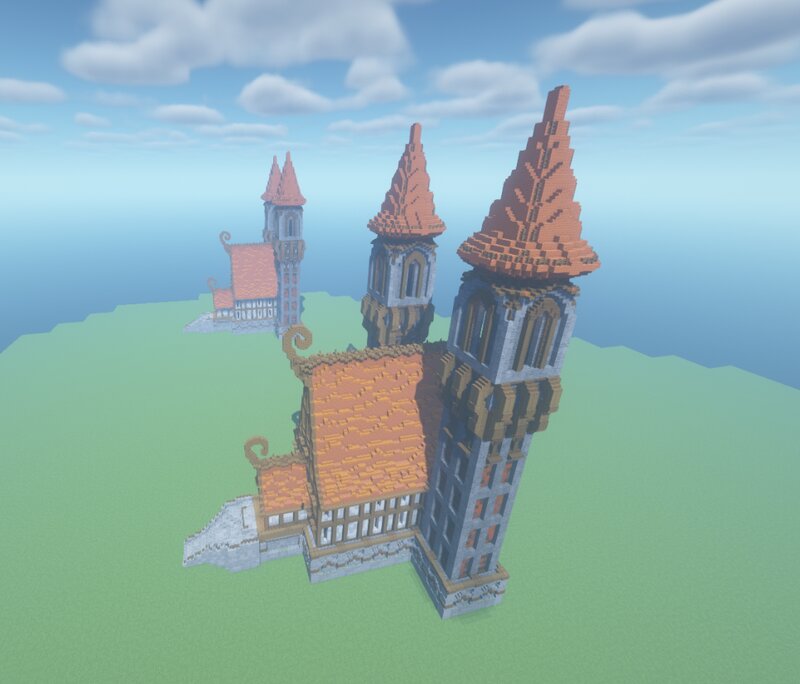 Small Castle. Minecraft Map