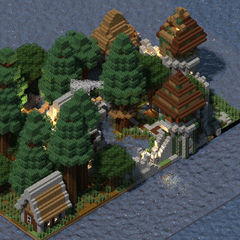 Forest Ruins Minecraft Map