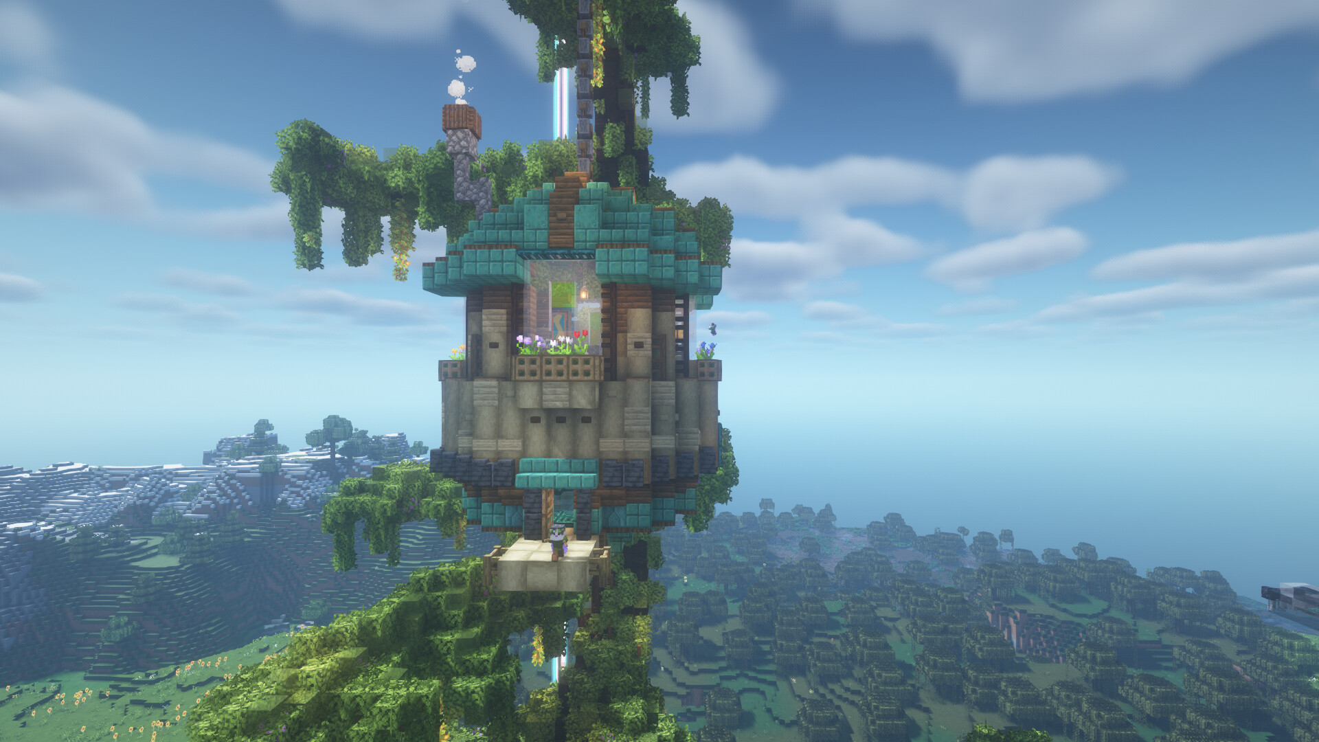 A Tree Inspired by GoodTimesWithScar Minecraft Map