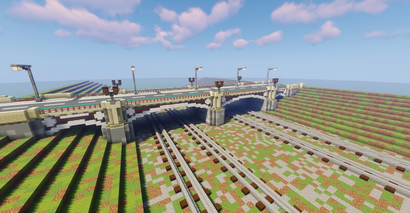 Arch Bridge Minecraft Map
