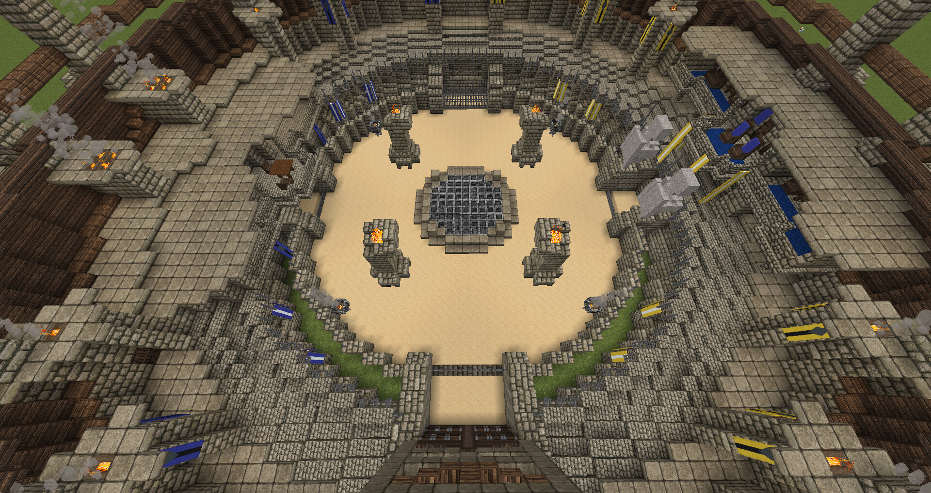 Imperial City Arena (Oblivion) Minecraft Map