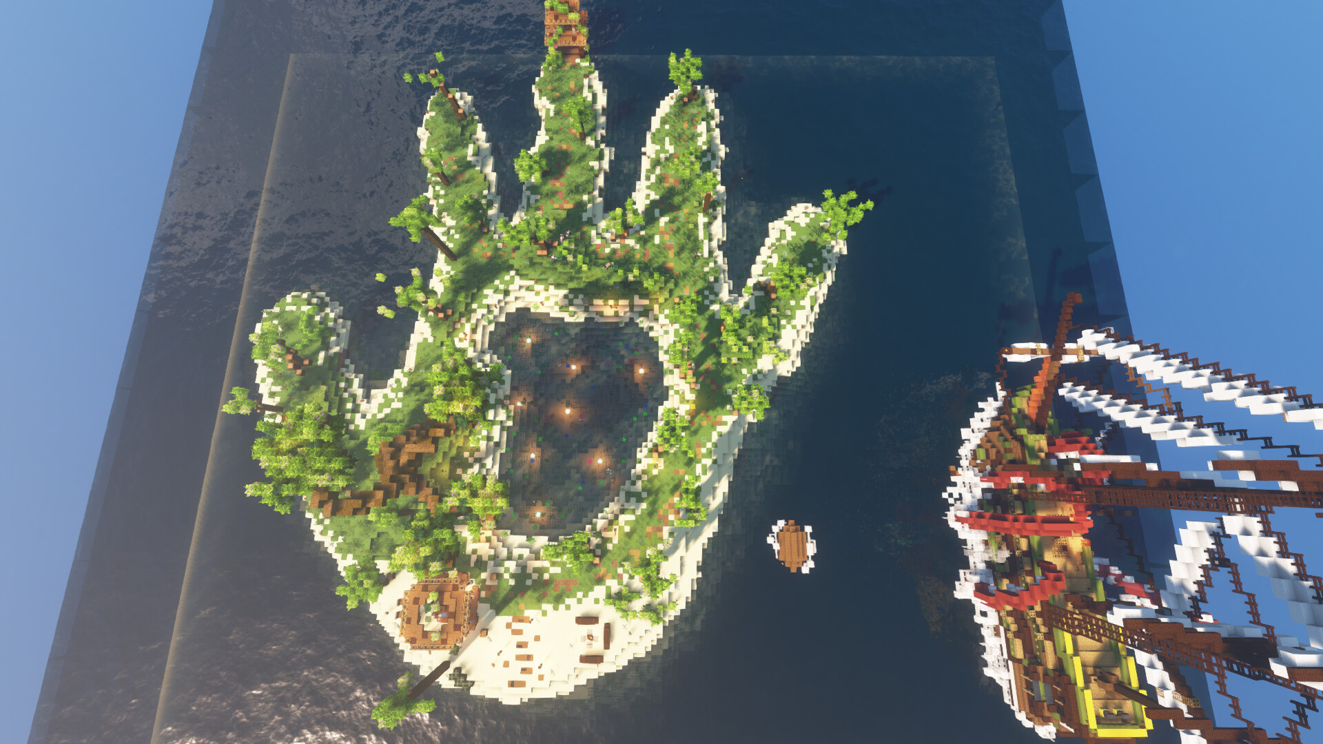 Pirate Island With Ship [1.18+ Download] Minecraft Map