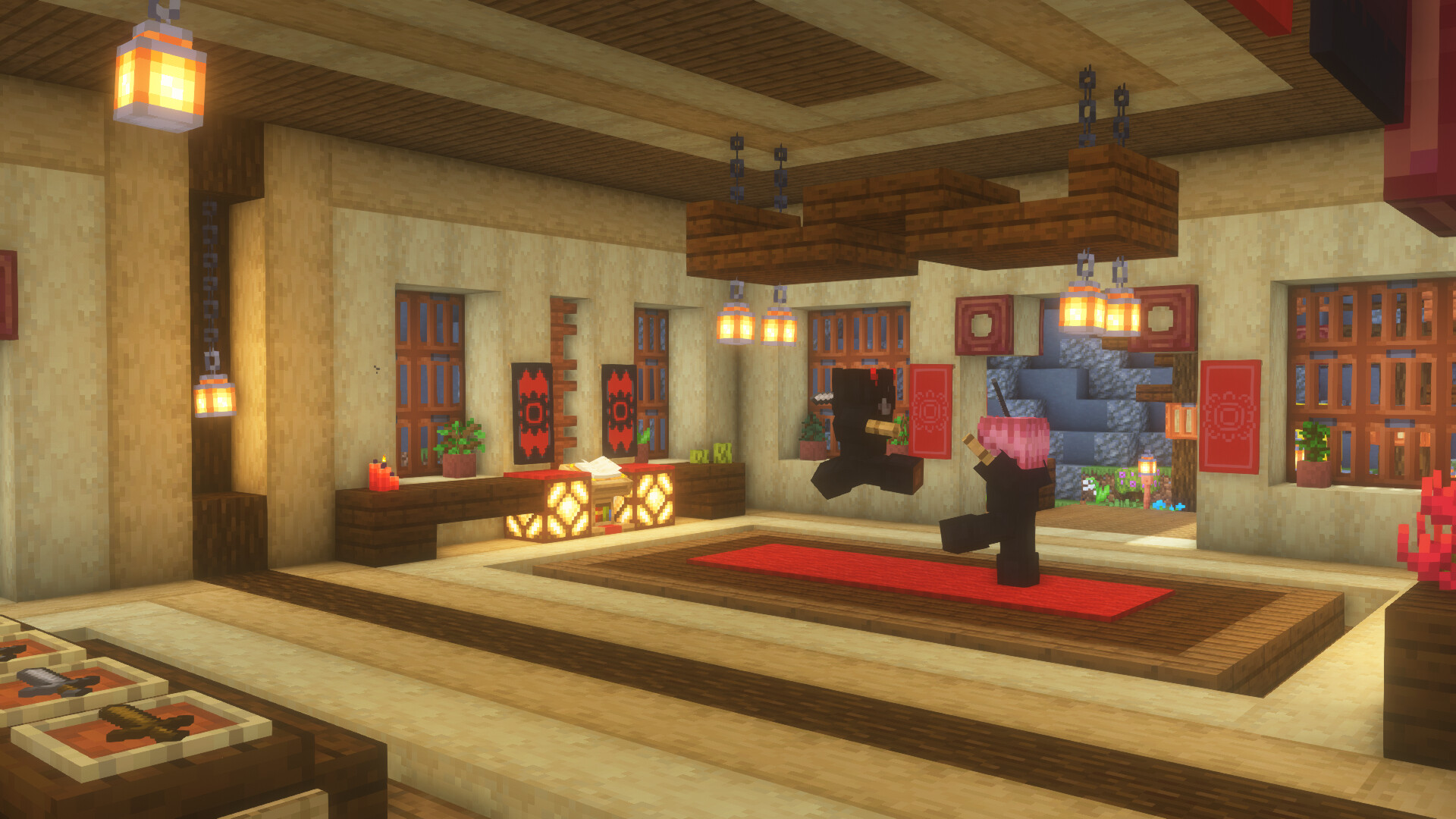 Japanese Group Build Minecraft Map